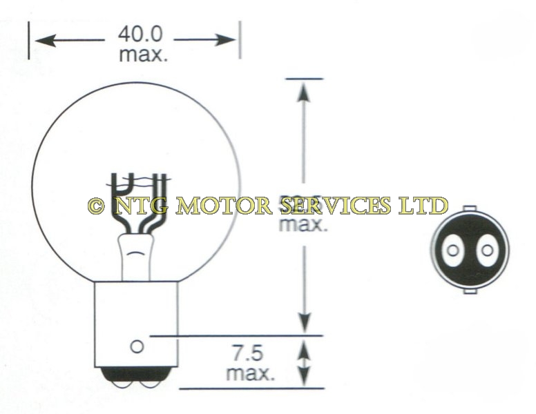 LLB171 Bulb - Headlamp 2 - Pole